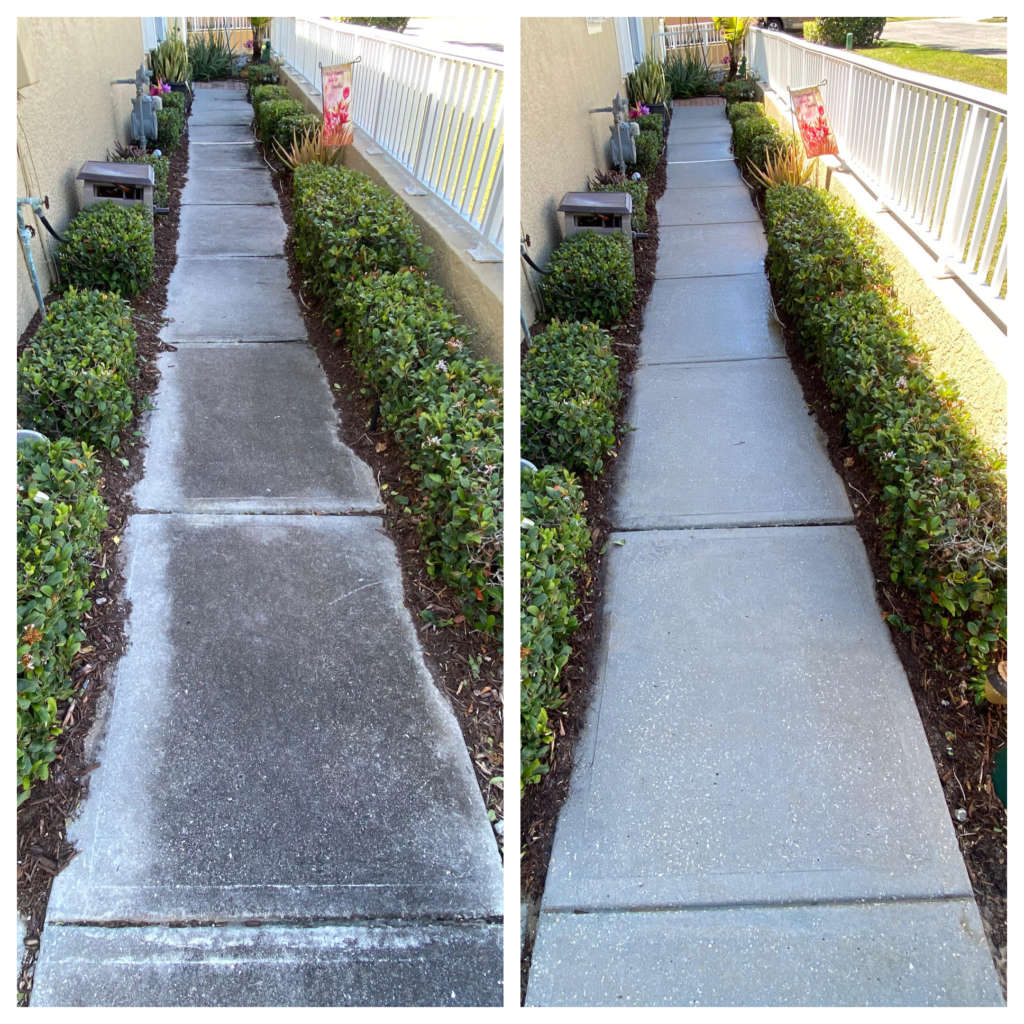 Melbourne Beach Driveway & Walkway Cleaning - Simple Washing